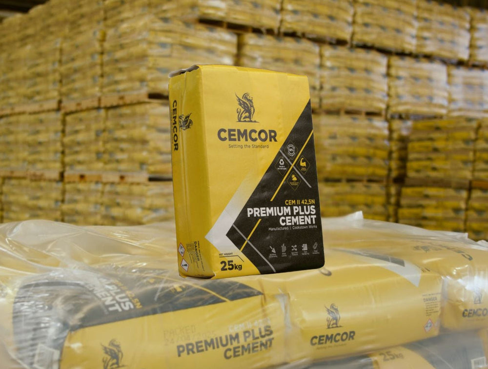 Cemcor Premium Cement 25kg (Plastic)